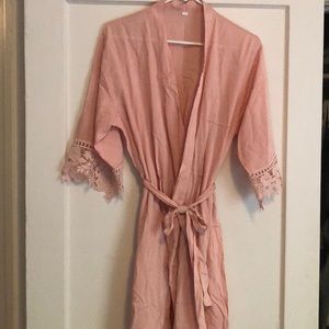 Intimates & Sleepwear | Lace Trim Robes | Poshmark